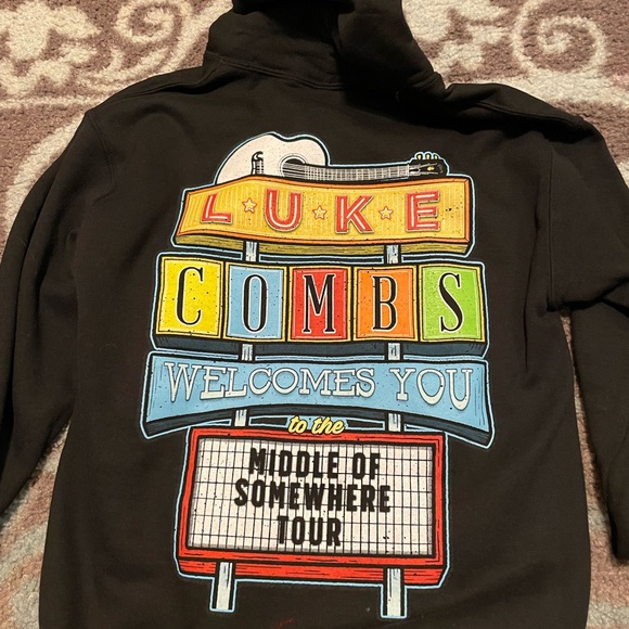 Jackets & Coats | Luke Combs Middle Of Somewhere Tour Hoodie | Poshmark